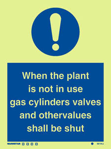 Deck and Engine Room Signs